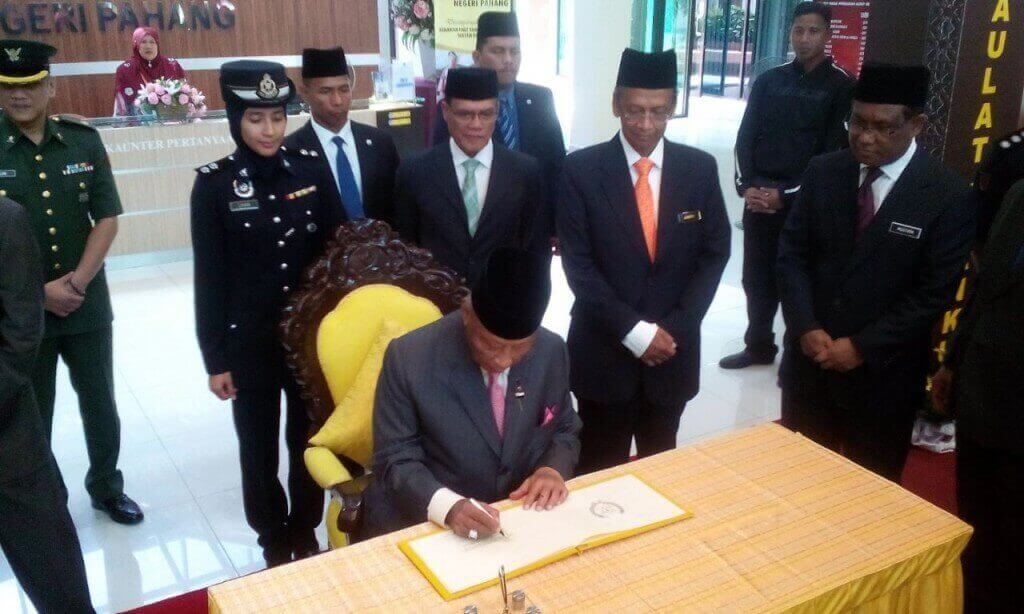 Wisma Audit Negeri Pahang Dirasmikan Sultan Pahang - Malaysiaaktif