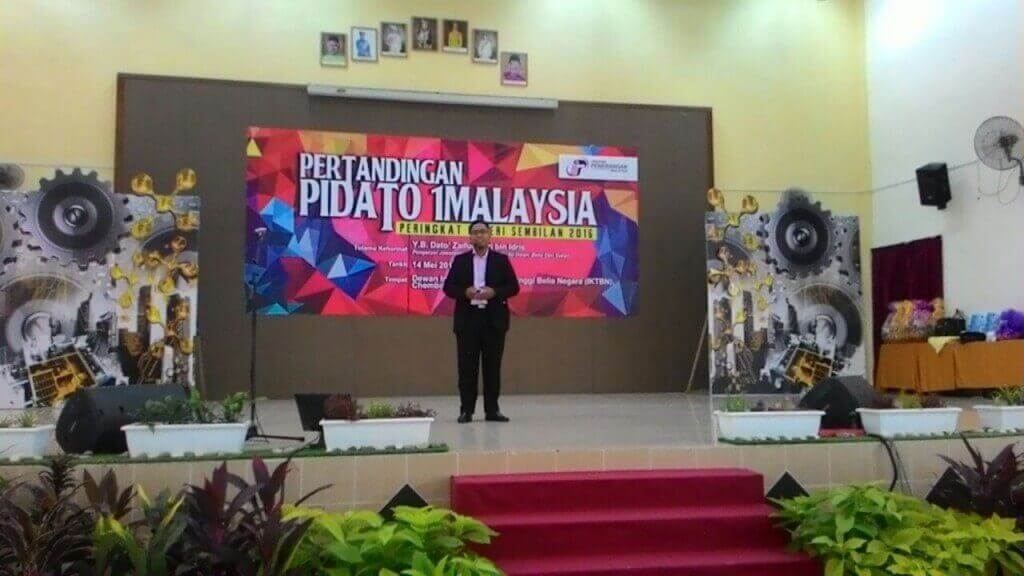Hanif Osman Juara Pidato Negeri Sembilan - Malaysiaaktif