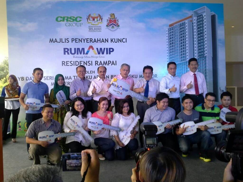 161 Terima Kunci Rumawip Residensi Rampai - Malaysiaaktif