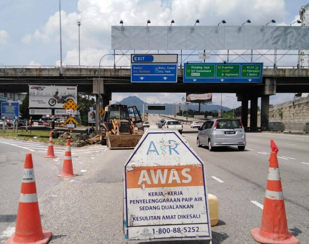 Gangguan Air Tidak Berjadual Kawasan Gombak - Malaysiaaktif