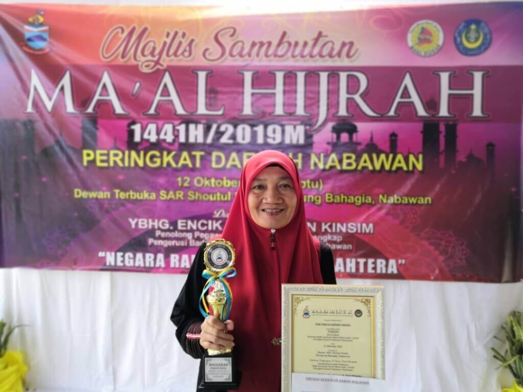 Syamsiah Dinobat Tokoh Ma’al Hijrah Daerah Nabawan 2019 - Malaysiaaktif