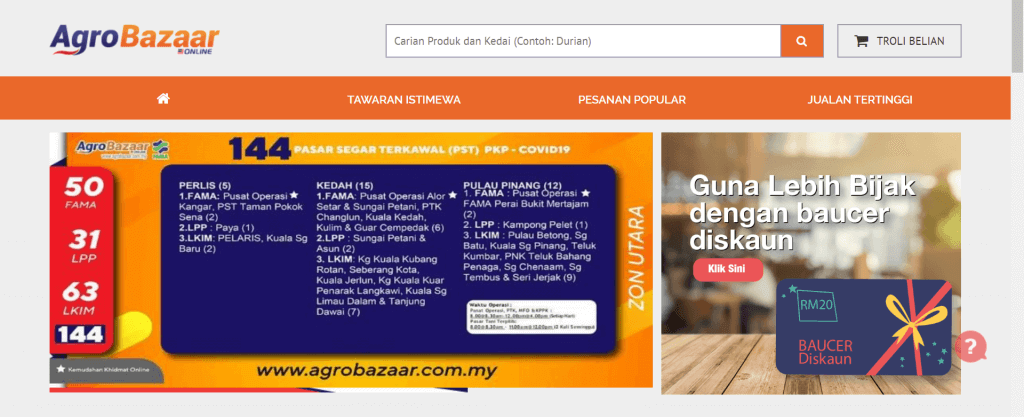 AgroBazaar Online, Nekmatbiz Rekod RM12 Juta Jualan E-Dagang ...