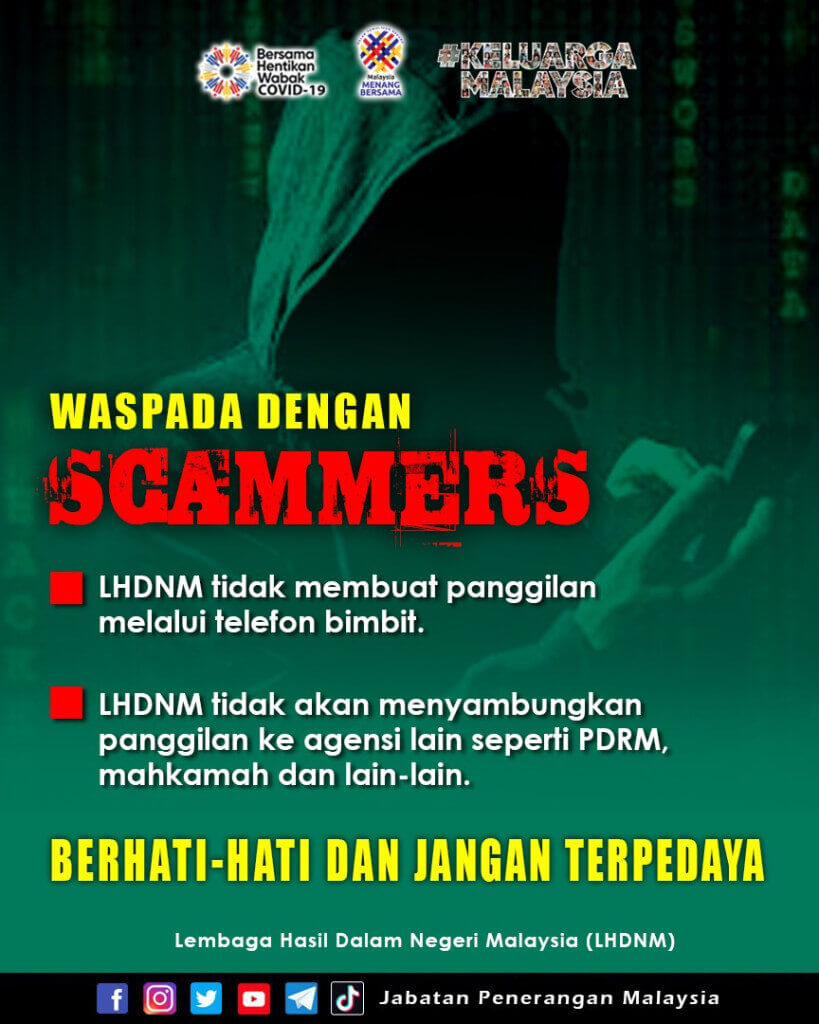 Waspada Dengan Scammers - Malaysiaaktif