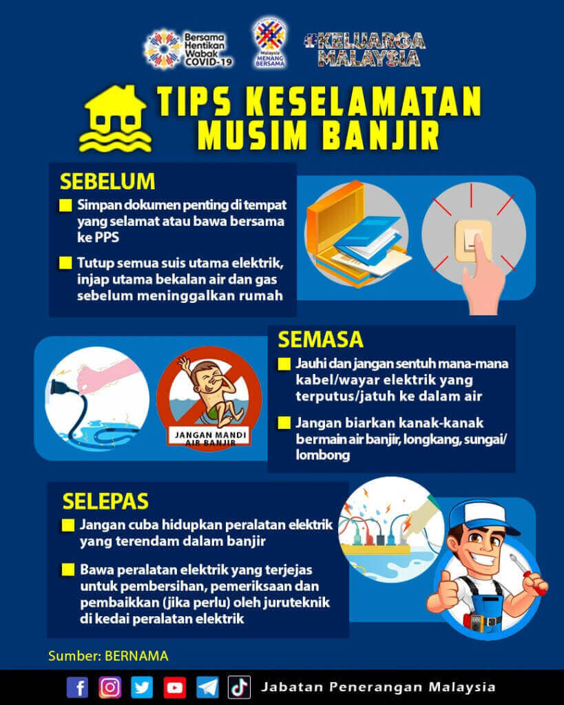 Tips Keselamatan Musim Banjir - Malaysiaaktif