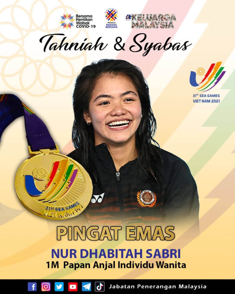 Tahniah & Syabas | Pingat Emas Sukan SEA Ke-31 - Malaysiaaktif