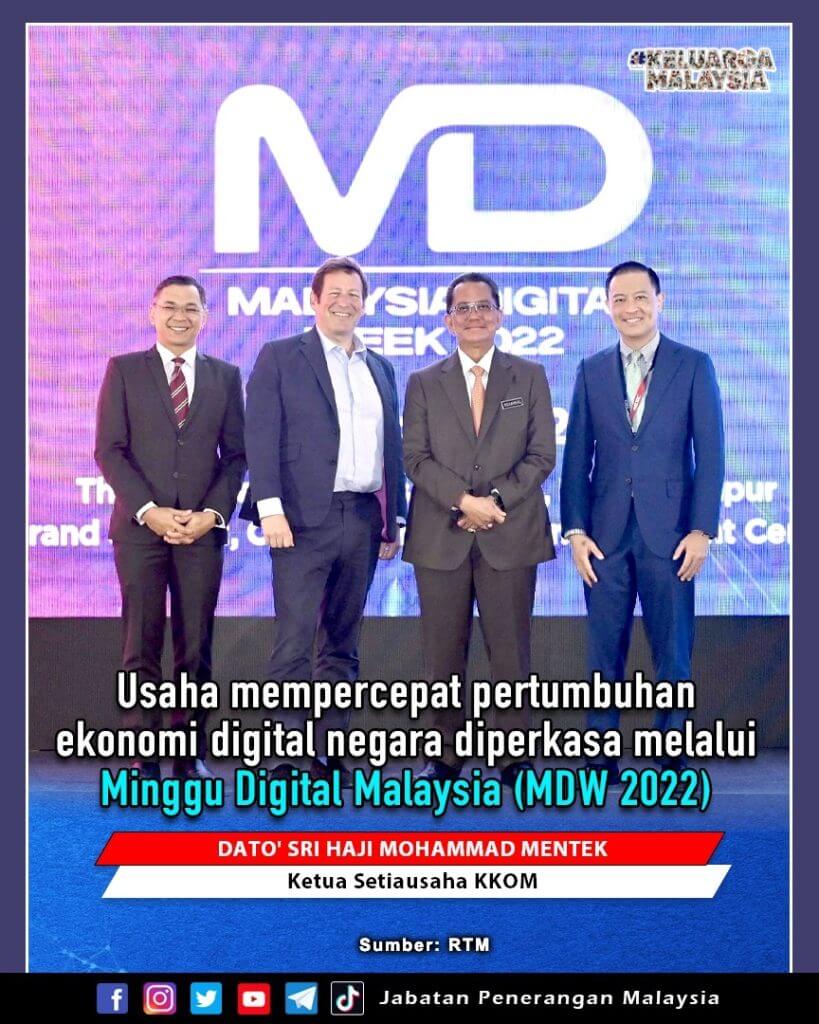 Minggu Digital Malaysia (MDW 2022) - Malaysiaaktif