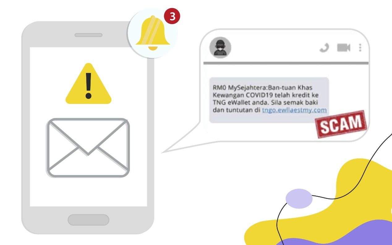 Jangan Klik Pautan Dalam SMS - Malaysiaaktif