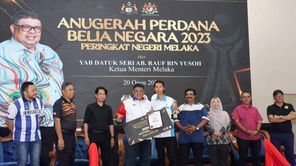 Mohammad Fiza Johan Pemimpin Belia Lelaki Terbaik Negeri Melaka 2023 ...