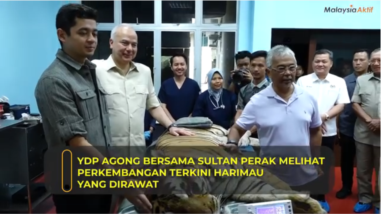 Lawatan Yang Di-Pertuan Agong Ke NWRC Sungkai - Malaysiaaktif