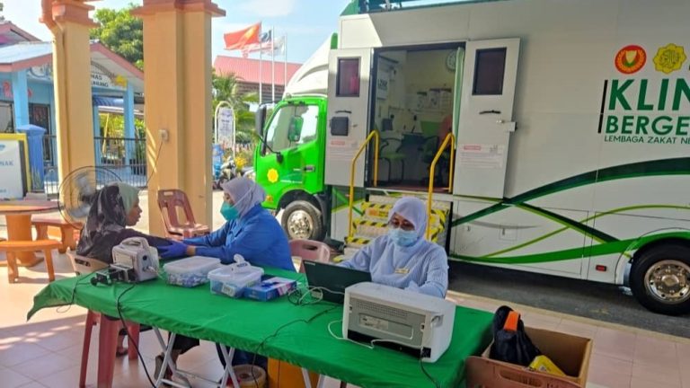 Klinik Kesihatan Bergerak LZNK, Menyantuni Masyarakat Secara Percuma ...