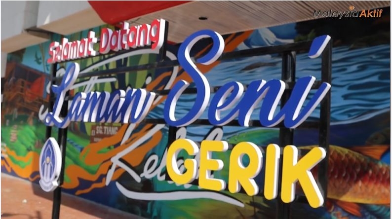 Lukisan Mural Daya Tarikan Pelancongan Gerik - Malaysiaaktif