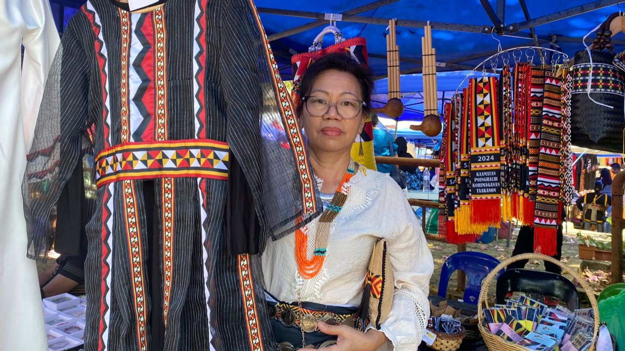 PKEDR Lestarikan Motif Etnik Dusun Pertahan Warisan Bergenerasi ...