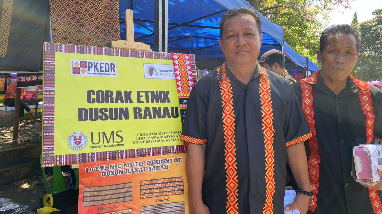 PKEDR Lestarikan Motif Etnik Dusun Pertahan Warisan Bergenerasi ...