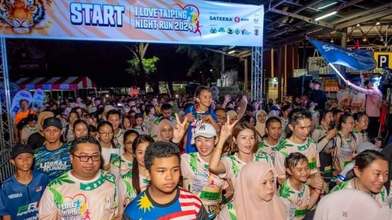 Lebih 2,000 Sertai TRR I Love Taiping Night Run 2024 - Malaysiaaktif