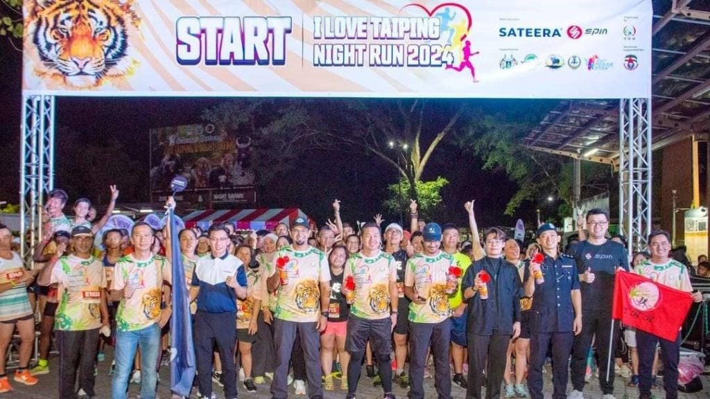 Lebih 2,000 Sertai TRR I Love Taiping Night Run 2024 - Malaysiaaktif