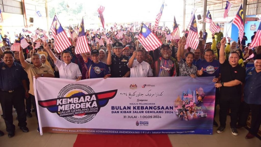 Konvoi Kembara Merdeka Jalur Gemilang 2024 Negeri Kelantan Terima Sambutan Meriah - Malaysiaaktif