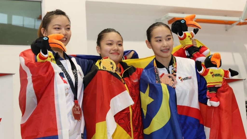 Stephanie Ngu Chai Ern Raih Pingat Emas Pertama SUKMA Sarawak 2024 - Malaysiaaktif