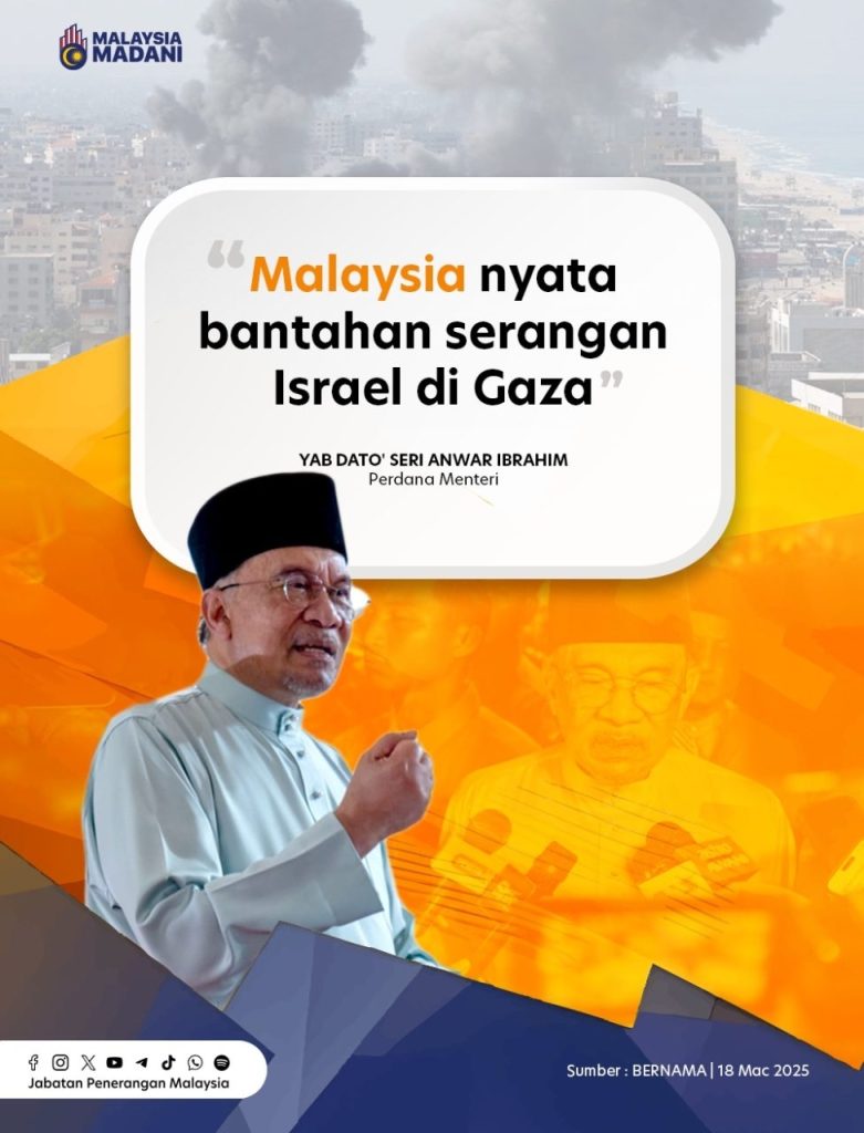 Malaysia Nyata Bantahan Serangan Israel Di Gaza - Malaysiaaktif