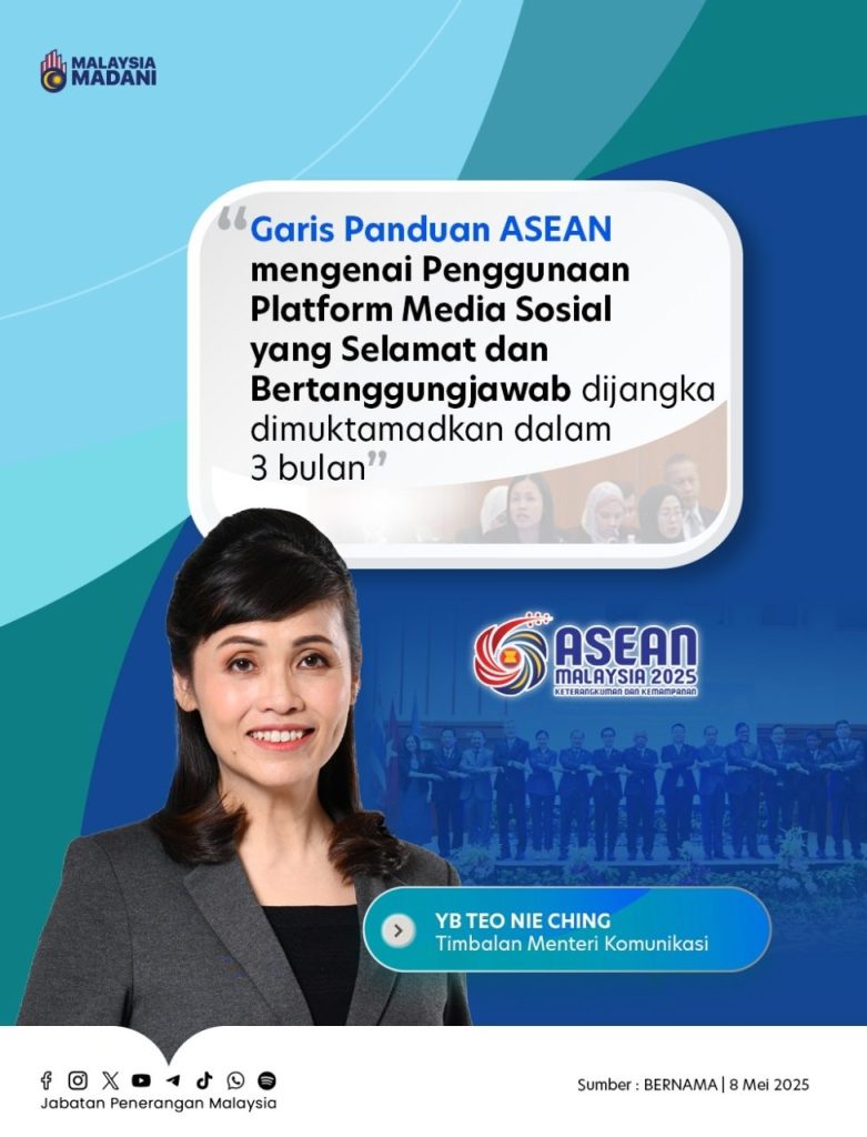 Garis Panduan ASEAN Mengenai Penggunaan Platform Media Sosial Yang Selamat Dan Bertanggungjawab ...