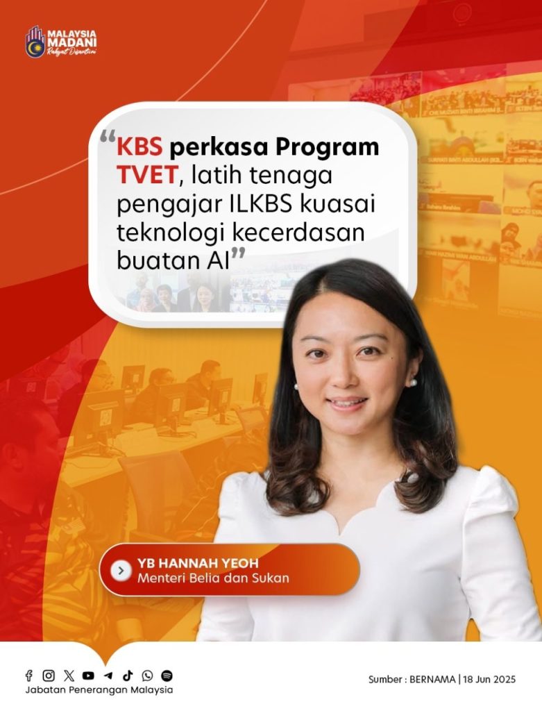KBS Perkasa Program TVET, Latih Tenaga Pengajar ILKBS Kuasai Teknologi Kecerdasan Buatan AI ...