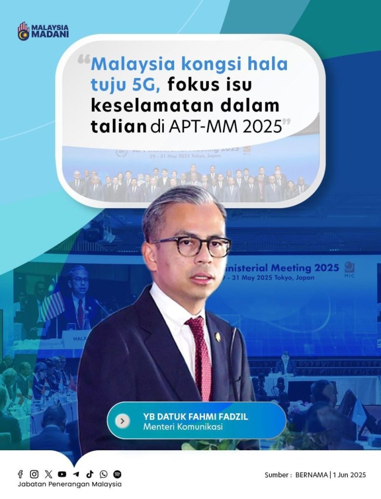 Malaysia Kongsi Hala Tuju 5G, Fokus Isu Keselamatan Dalam Talian Di APT ...