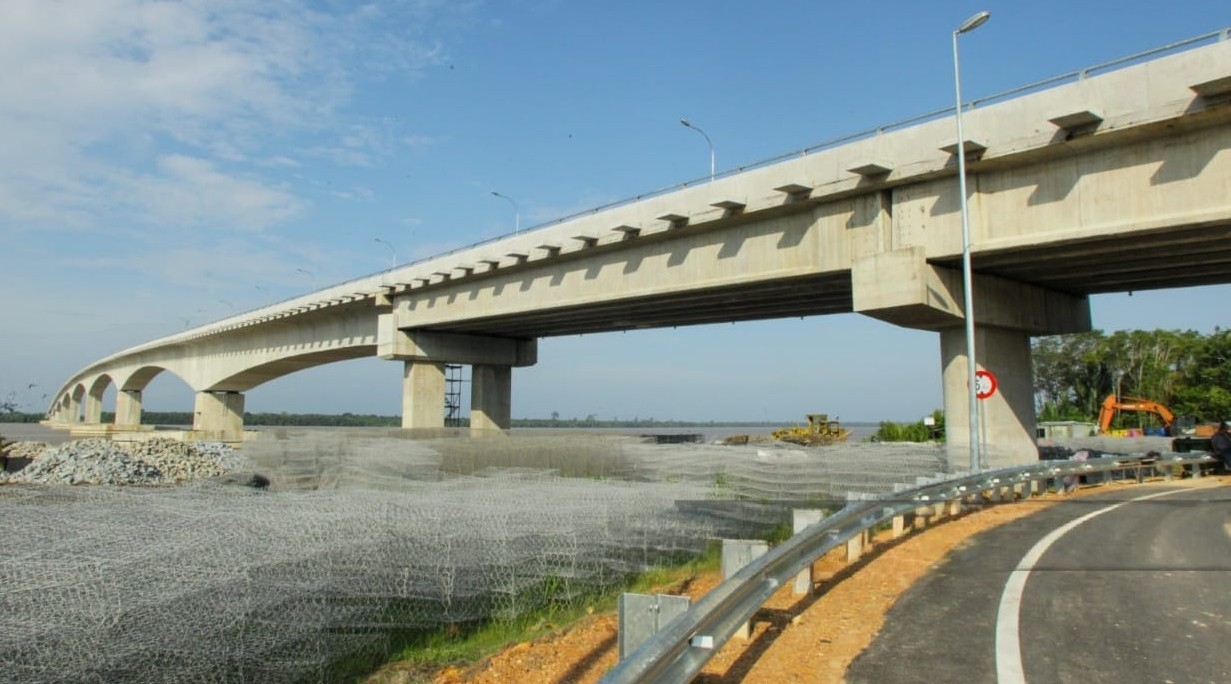 Manfaat Jambatan Batang Saribas 1 Untuk Beladin, Pusa - Malaysiaaktif