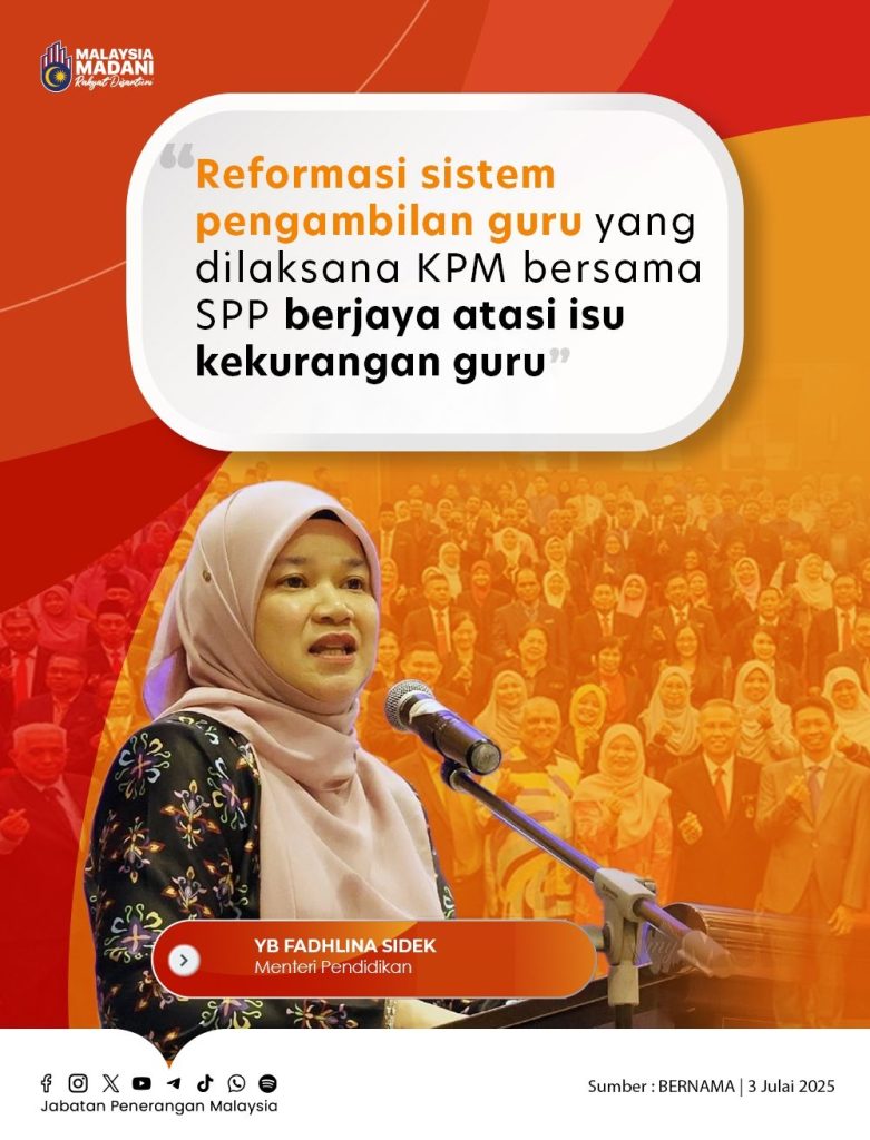 Reformasi Sistem Pengambilan Guru Yang Dilaksana KPM Bersama SPP ...
