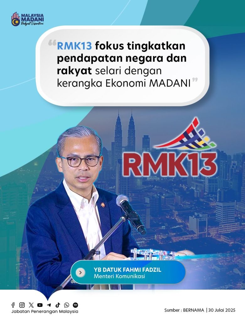 RMK13 Fokus Tingkatkan Pendapatan Negara Dan Rakyat Selari Dengan ...