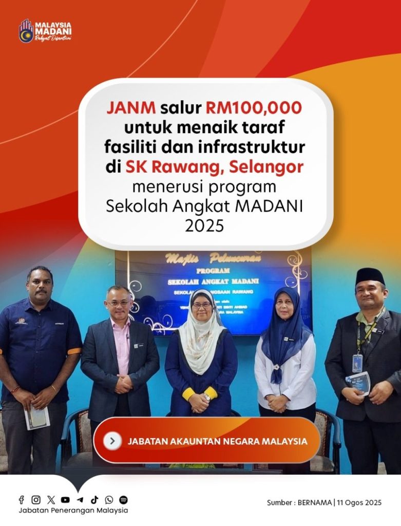 JANM Salur RM100,000 Untuk Menaik Taraf Fasiliti Dan Infrastruktur Di ...