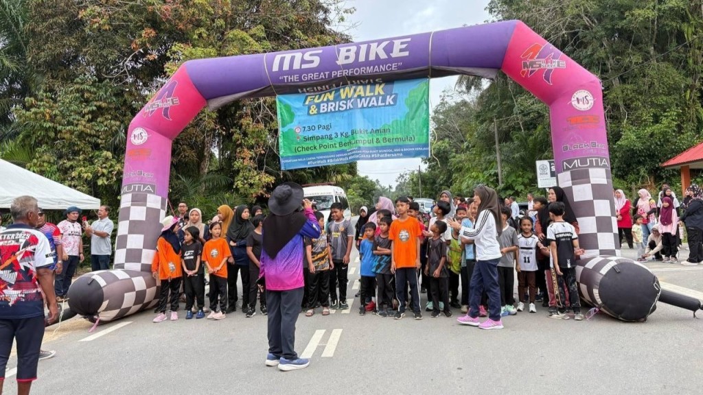 Fun Walk Dan Brisk Walk Santuni Rakyat Semarakkan Semangat Kekitaan ...
