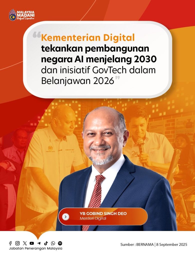 Kementerian Digital Tekankan Pembangunan Negara AI Menjelang 2030 Dan Inisiatif GovTech Dalam ...