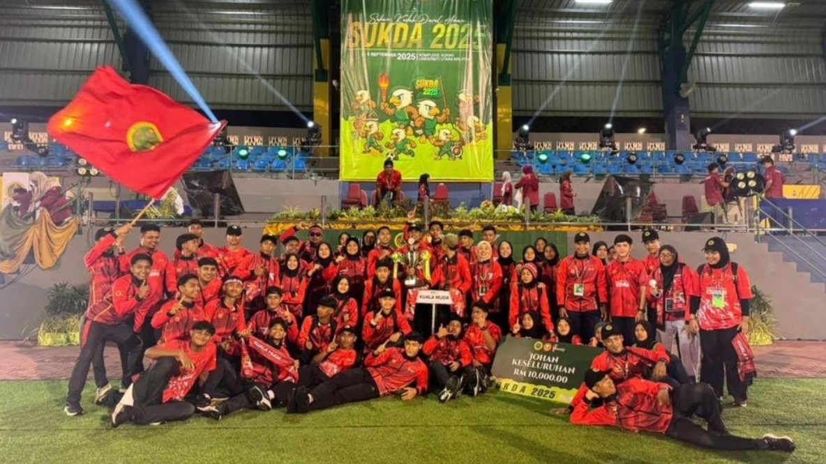 Kuala Muda Johan Keseluruhan SUKDA 2025 - Malaysiaaktif